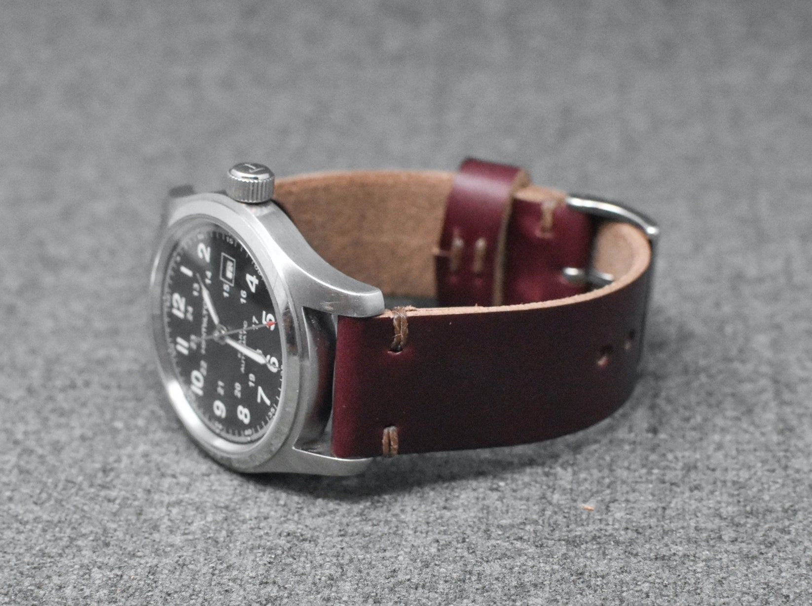 Horween Color 8 Chromexcel - Leather Watch Strap | Threaded Leather Co ...